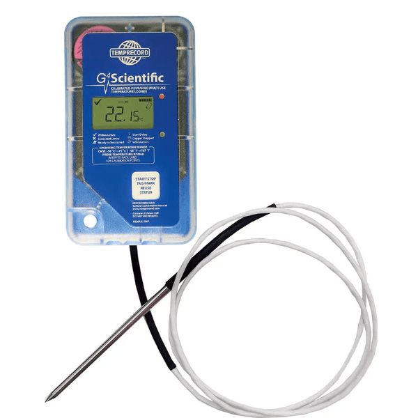 TEMPRECORD G4 SCIENCTIFIC DATA LOGGER - 1M STRAIGHT PROBE - Argus
